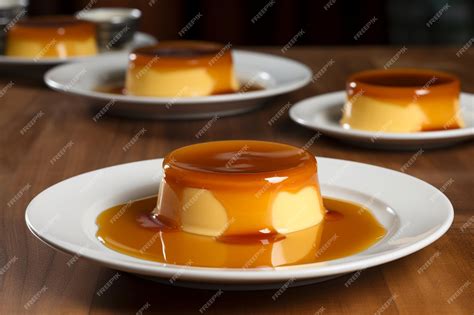 Premium Photo Leche Flan Custard Made With Egg Yolks Condensed Milk