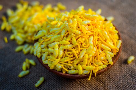 Sev Mamra Traditional Snack From India