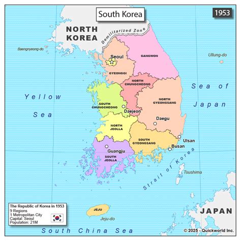Korean War Combatants Summary Years Map Casualties 56 Off