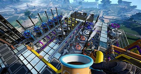 My Current Refinery In Satisfactory Album On Imgur