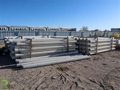 Contech A2000 Slot Perforated Pvc Pipe 6” Diameter Approximately