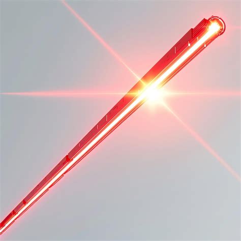Red Laser Realistic Premium Ai Generated Image