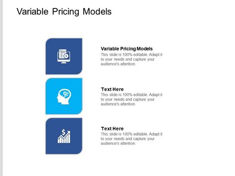 Variable Pricing Models Ppt Powerpoint Presentation Visual Aids Icon Cpb Presentation Graphics