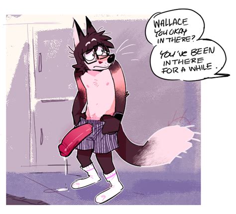 Rule 34 Anthro Big Penis Bodily Fluids Boxers Clothing Brown Body