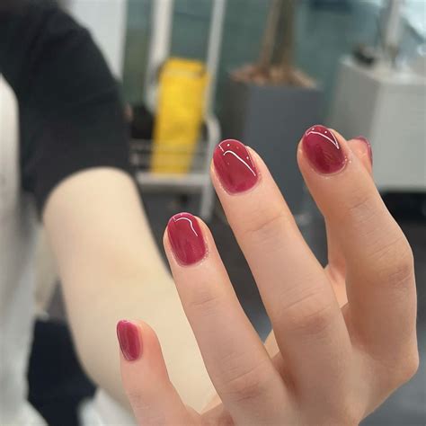 서아네일 🤍ʚɞ 수원네일┃광교네일┃용인네일 상현네일 신민아네일 컬러랑 비슷함 🩷 ִ⋅˚₊‧ ୨୧ ‧₊˚ ⋅ ⏦ 열손연장