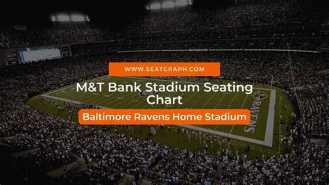 M T Bank Stadium Seating Chart Rows