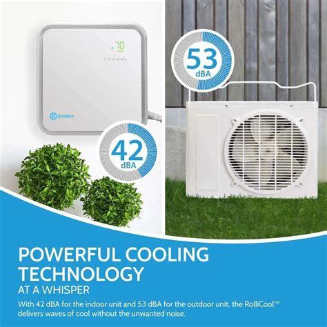 Rollibot Rollicool P800 10000 Btu Smart Alexa Enabled Lightweight
