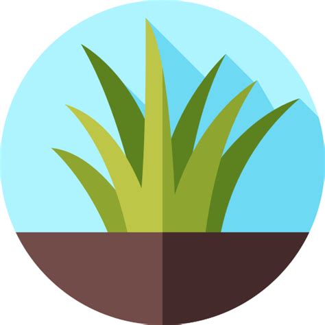 Grass Flat Circular Flat Icon Grass Flat Circular Flat Icon