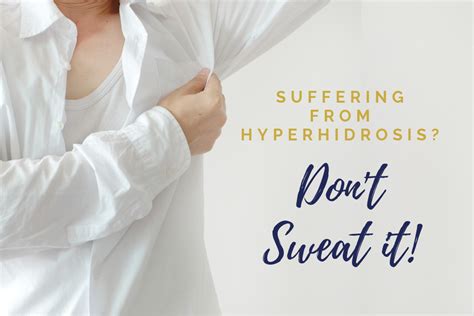 Dont Sweat It Sadove Cosmetic Surgery