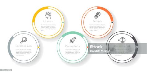 프레젠테이션 비즈니스 프로세스 다이어그램 인포 그래픽 레이블 옵션 단계 아이콘 워크플로 레이아웃 정보 그래프 벡터 일러스트 개념에 대한 스톡 벡터 아트 및 기타 이미지