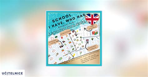 I Have Who Has School Učitelnice