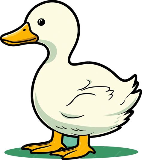 Premium Vector Placid Pondside A Vector Rendering Capturing Ducks Lounging Peacefully Along