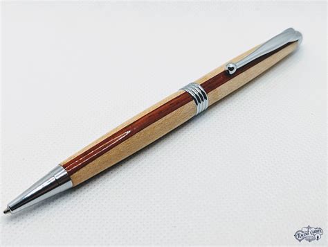 Stylo En Assemblage De Bois Racine Carrée Sr Créations
