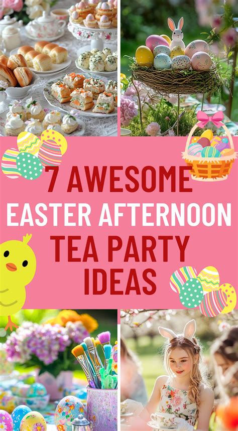 Easter High Tea Crafts Cakes And Recipes For A Perfect Party