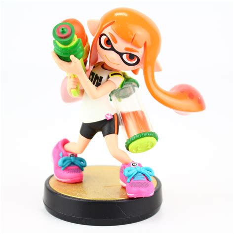 Nintendo Amiibo Splatoon Inkling Girl Super Smash Bros Collection