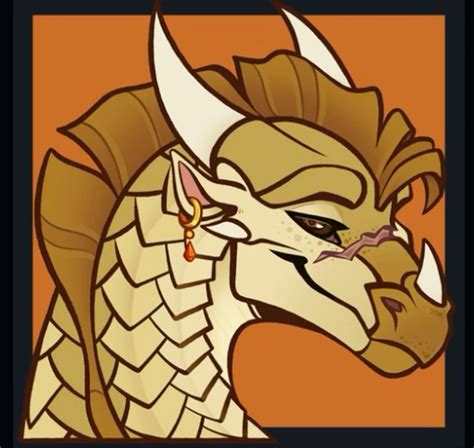 Qibli Wings Of Fire Art By Lampp0st Fire Art Wings Of Fire