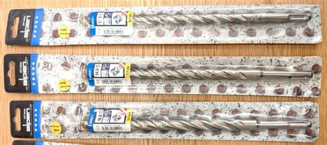 סט 3 מקדחי Alpen Tool Sds Drill Force X כלי עבודה יד ראשונה