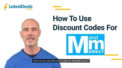 Mandm Direct Discount Codes How To Find And Use Vouchers Youtube