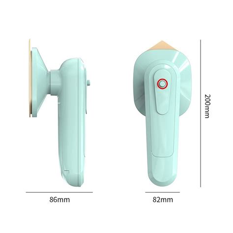 Dolphin Shape Small Atomizing Wet And Dry Hand Held Portable Steamer White