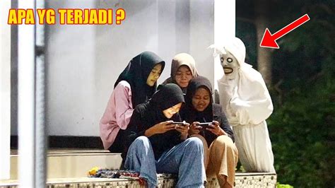 Cewek Ketagihan Ff Bikin Ngakak Prank Pocong Terlucu 🤣 Youtube