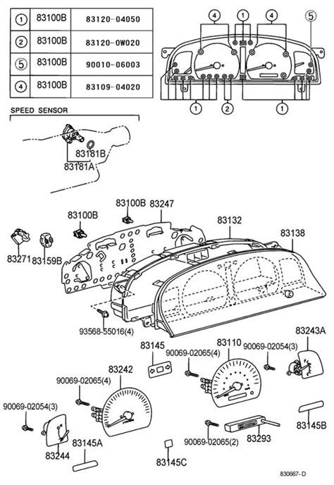 1998 Toyota Tacoma Parts Diagram
