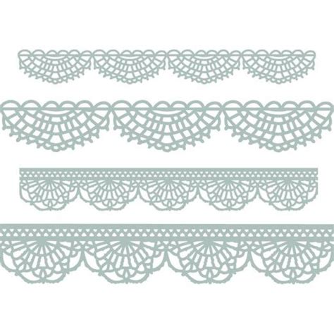 Sizzix Thinlits Cutting Dies Set By Tim Holtz 4pcs Crochet 664178 Buddly Crafts