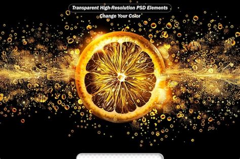 Premium Psd Gold Bubble Serum And Gold Molecule