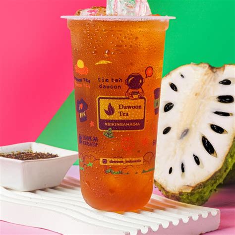 Jual Minuman Segar Es Tea Es Teh Sangrai Sirsak No Sugar Jakarta Utara Dawoontea