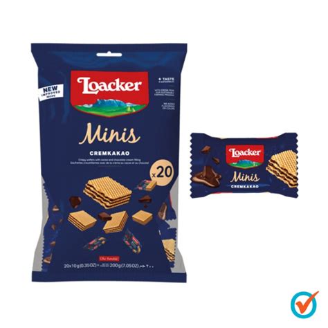 Loacker Classic Minis 200g Kakao Lazada
