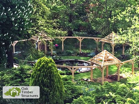 Bespoke Oak Structures Custom Made Oak Structures Oak Timber Structures