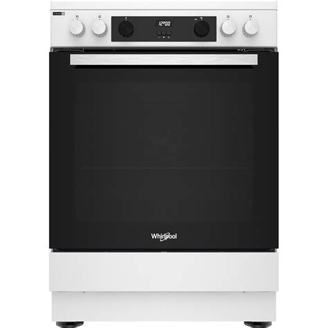 Aragaz Whirlpool Ws68g8chwe 4 Arzatoare Gaz Electric L 60 Cm Alb
