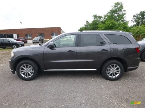 2017 Granite Metallic Dodge Durango Sxt Awd 121249454 Photo 2
