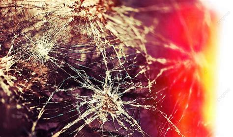 Abstract Image Of Broken Glass Texture Graphic Window Smash Photo
