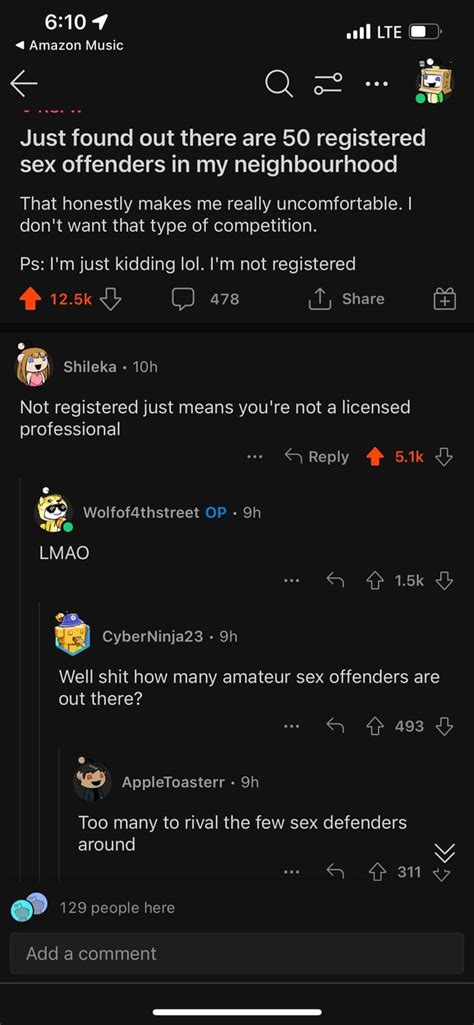 Cursed Sex Offender R Cursedcomments