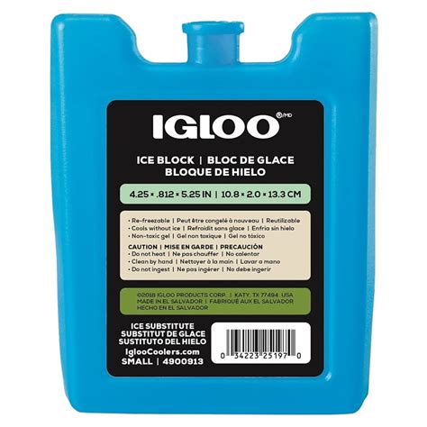 Igloo 25197 Small Ice Block Blue Doublehardware