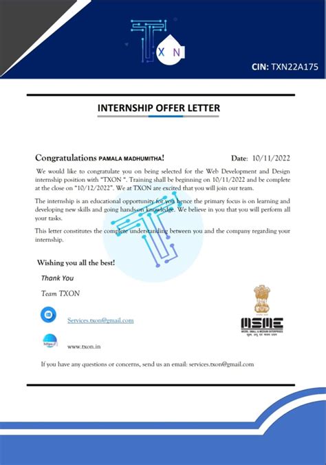 Madhumitha Pamala On Linkedin Connections Txon Internship Txon Webdevelopment