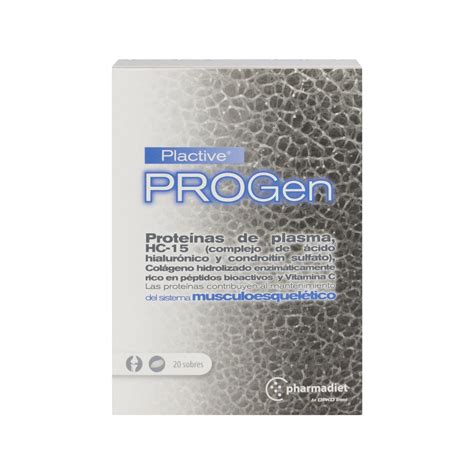 Pharmadiet Progen Plactive® 20 Sobres Promofarma