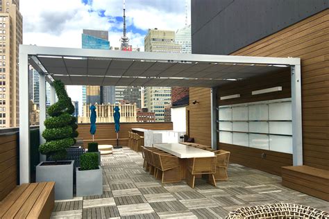 Urban Trellis Roof Deck Modern Deck New York By Manhattan Roof Garden