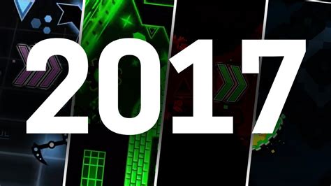 The Demon List In 2017 Nostalgia Geometry Dash 2 2 Youtube