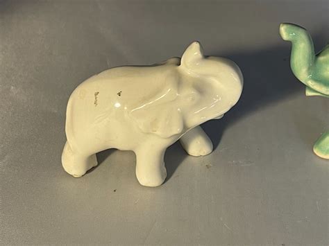 Vintage Elephant Pottery Figurine Lot 4617343052
