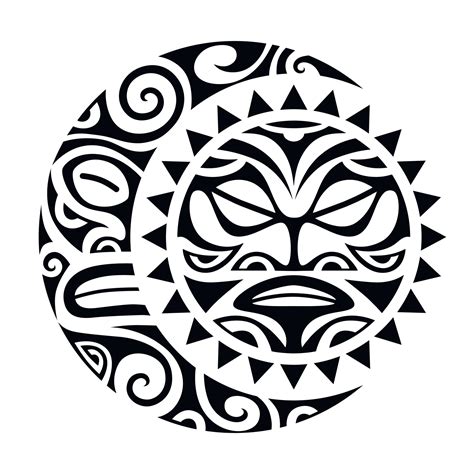 Tribal Moon Drawings