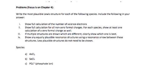 Solved Problems Focus Is On Chapter 4 Write The Most