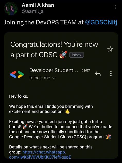 Newbeginnings Devopsteam Gdsc Aamil Khan 11 Comments