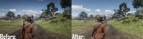 No Vignette Red Dead Redemption 2 Mod