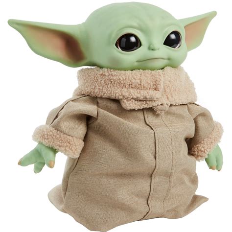 Star Wars The Mandalorian Grogu Plush Toy With Soft Body 11 Inch