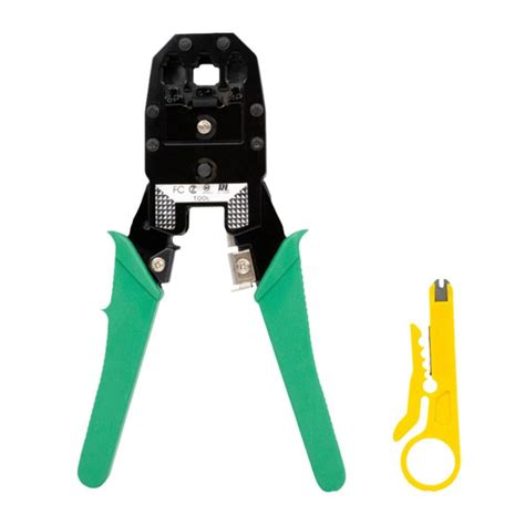 Zoubaoq Network Cable Plier And Crimp Tool 8 Inch Rj11 Rj12 Rj45 Connector Crimper Pliers For