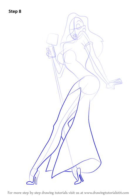 Jessica Rabbit Drawing Easy At Wendy Elkins Blog