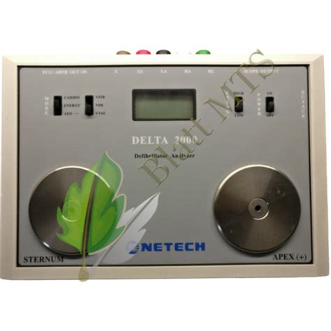 Kalibrierung And Justage Netech Delta 2000 Defibrillator Tester