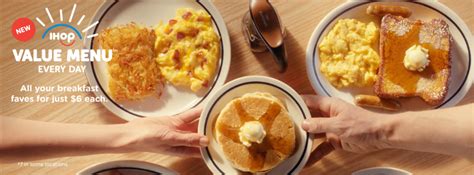 Ihop Launches First Everyday Value Menu With Breakfasts From Just 6