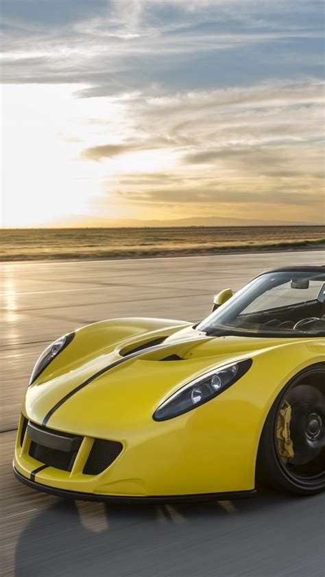 Hennessey Venom Gt Spyder Yellow Flag Usa Sport Hennessey Venom Gt